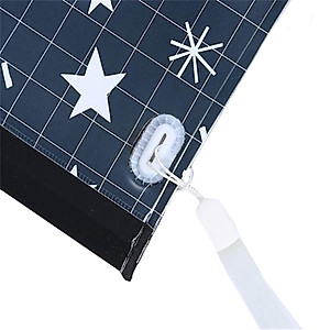 Yunzee Portable Wet Wipe Pouch Dispenser Reusable Refillable Clutch Baby Wipes Dispenser Holder Case Keeps Wet Wipes Moist,Black Star