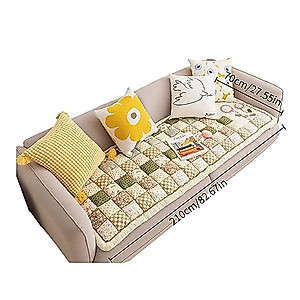 HOMEREFROM Dog Couch Cover Protector, Couch Cover for Dogs Washable Pet Bed Couch Cover, Non-Slip Pet Friendly Sofa Cover for Large Dogs (Red, 27.55 * 82.67)