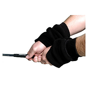 Fleece Open-Ended Winter Pull-Up Mitts Size Medium