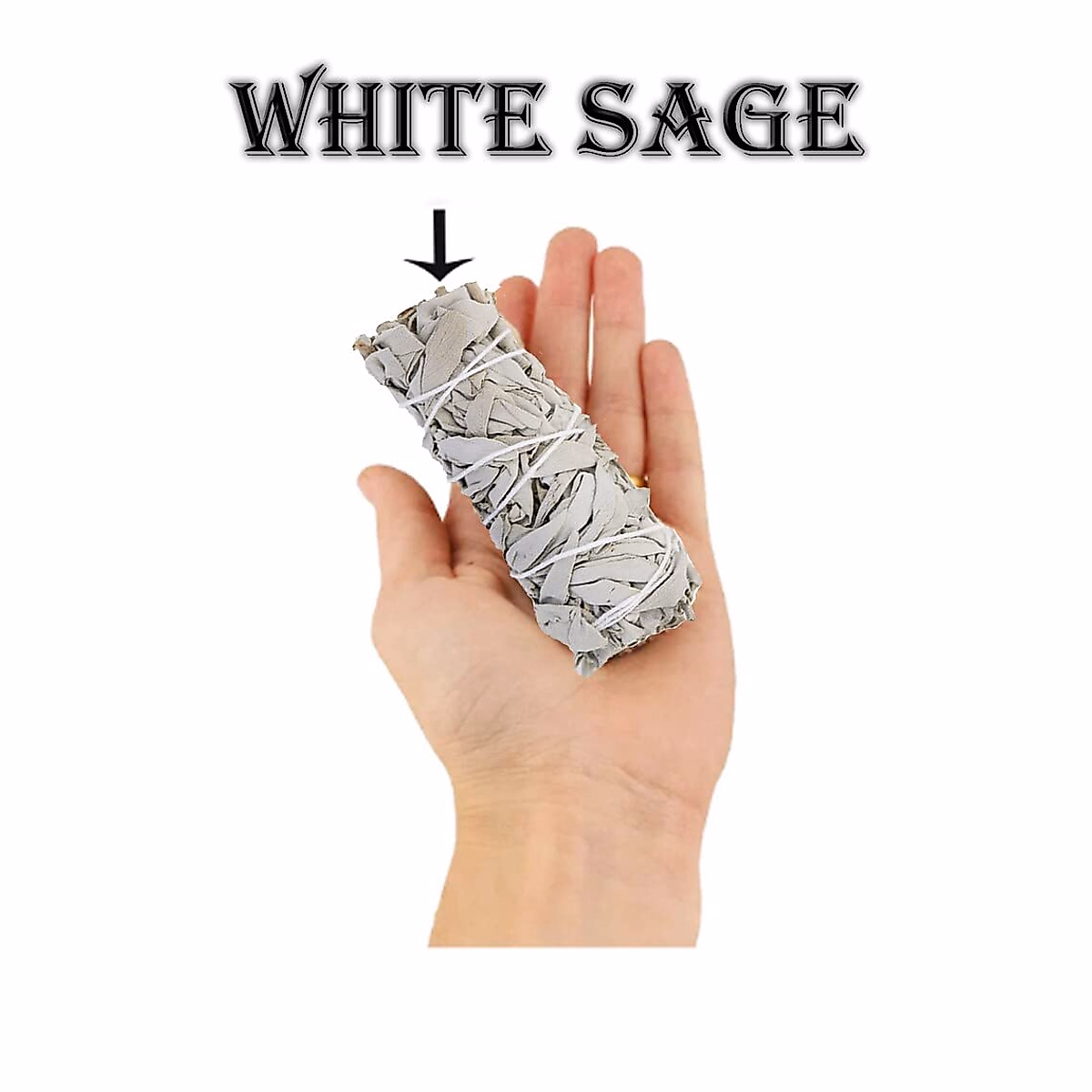 SOUL STICKS Beginners Mini Smudge Kit Includes White Sage 3-4 Abalone Shell Selenite Wand and Palo Santo with Smudging Guide