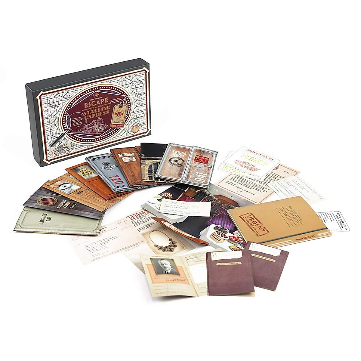 Escape from The Starline Express - Escape Room Game - Multiplayer Brain-Teasing Game / Escape The Room Game by Professor Puzzle.