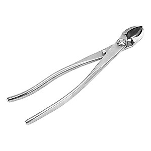 Socobeta Concave Root Cutter, Abrasion Resistant Bonsai Cutters Stainless Steel High Hardness Professional 21cm/8.27in Effective Rustproof for Gardening Tool