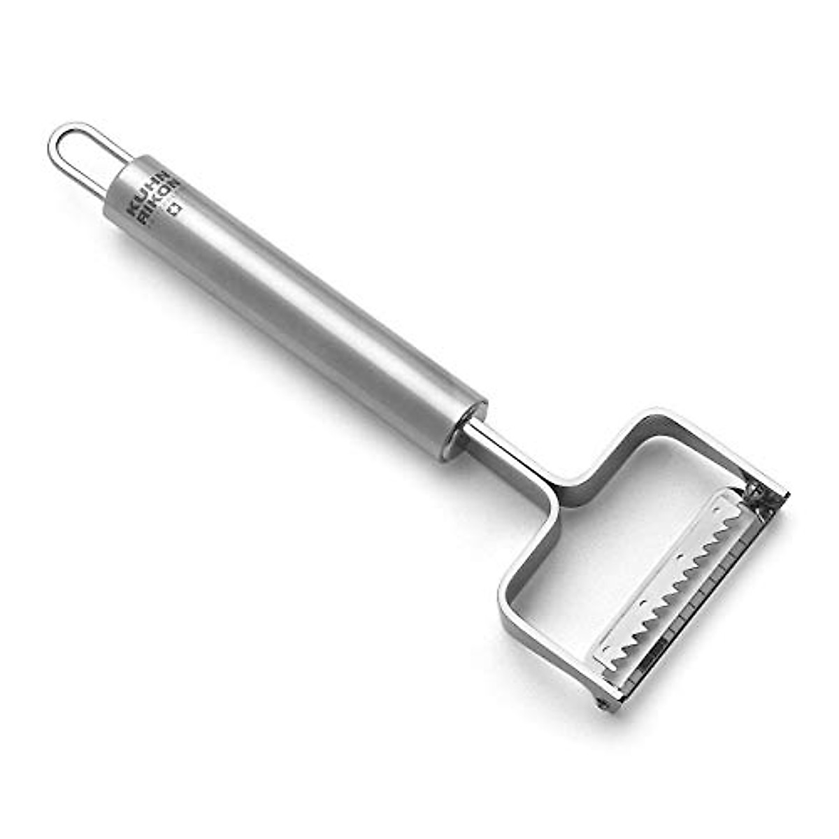 Kuhn Rikon Julienne Peeler with Blade Protector, Stainless Steel Handle