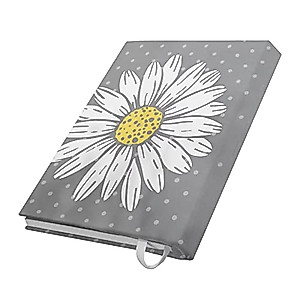 KUIFORTI Daisy Book Covers for Paperback,Boys Girls Notebook Hardcover Protector Book Pouch Sleeves Textbook Jackets for Home School Office Book Accessories