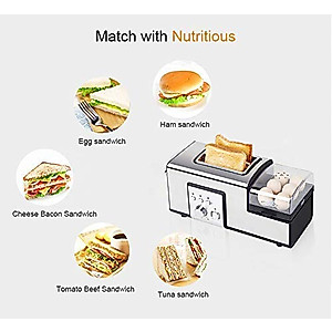 Hot Dog Roller Machine, Stainless Steel Sausage Grill Hot Dog Machine, with Heating Aluminum Rod and Anti-Scald Handle, Bun Warmer Machine, for Food Street, Snack Bar, Restaurant