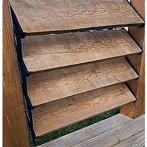 Nuvo Iron LSB48 Hardware System-Holds up to 11 Boards Louver, Black