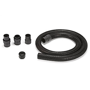 Shop-Vac 9050333 Hose, 2.5 in Diameter x 8 Ft Length, Long Reach, Vacuum Hose, Black, (1 Pack)