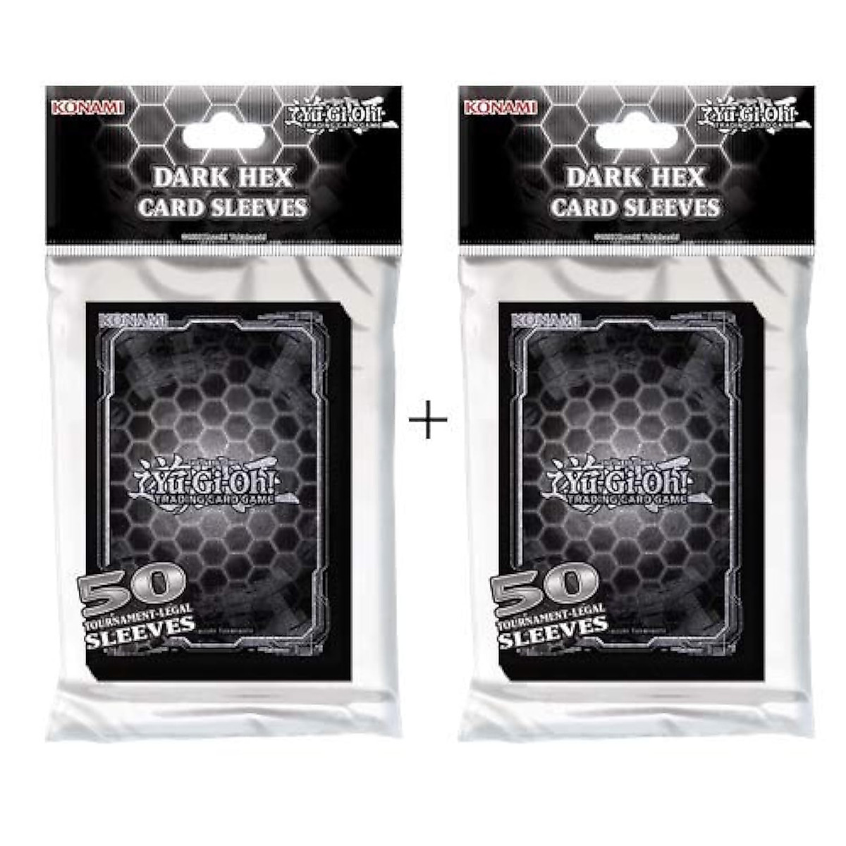 Yu-Gi-Oh!: Dark Hex Card Sleeve (2 Pack)