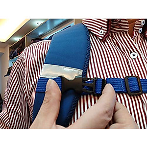 Amlrt Backpack Chest Strap- Nylon - Adjustable Universal (blue)