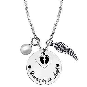 Xiahuyu Loss Memorial Gifts Baby Memorial Jewelry Pregnancy Loss Miscarriage Gifts Remembrance Gifts Sympathy Gifts for Infant Child Baby Loss