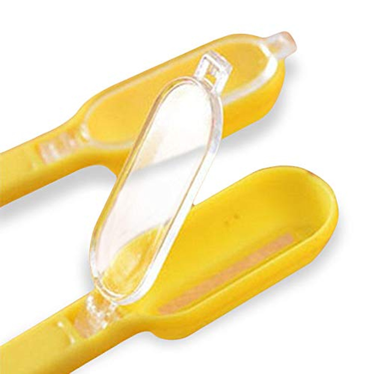 Food-Grade ABS Fish Scaler Fish Scale Remover Skin Scales Innovative Lid Design Seafood Tools Kitchen Accessory Fast Cleaning Fish Skin Scraper Cleaner Scaler Kitchenware Peelers,