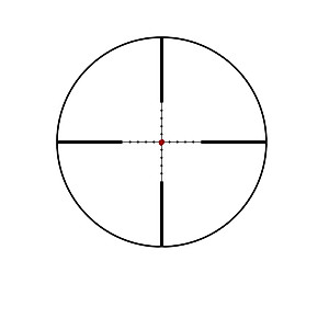 DB TAC INC 3-9X42 mm Scope MIL DOT Reticle with Internal RED Laser Come with Free Picatinny/Weaver Mount Scope Rings