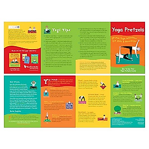 Yoga Pretzels: 50 Fun Yoga Activities for Kids & Grownups (Barefoot Books Activity Decks)