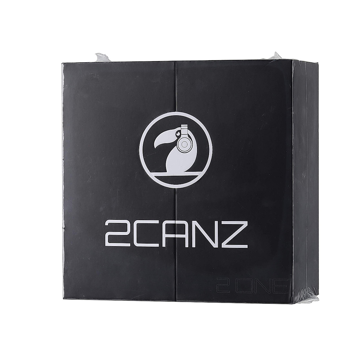 2CANZ Over-Ear Professional Wired DJ Headphones - 50mm Neodymium Drivers, Closed Back, Plush Comfrasoft Ear Cushions, 8-Way Adjustable Earpads, Foldable, and Joint Listening