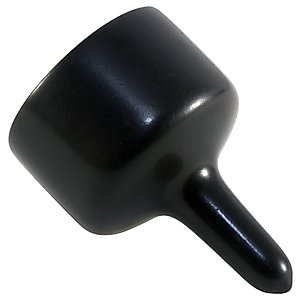 Caplugs HEZ-615-12 HEZ Series – Flex500 Flexible Caps with Extra-Long Pull-Tab 400 Pack, Black Vinyl 0.615" ID, Masking, Painting, Plating, Powder Coating, Temp Resistant, Easy Removal