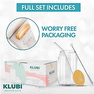 KLUBI 30th Birthday Gifts for Her - In My Thirties Era 16 Ounce Glass Cup 30th Birthday Gifts for Women In My 30s Era Gifts for Women 30s Happy 30th Birthday Decorations for Her 30 Birthday Cup