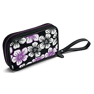 Callaway Golf 2018 Uptown Clutch, Floral Black/ Coral