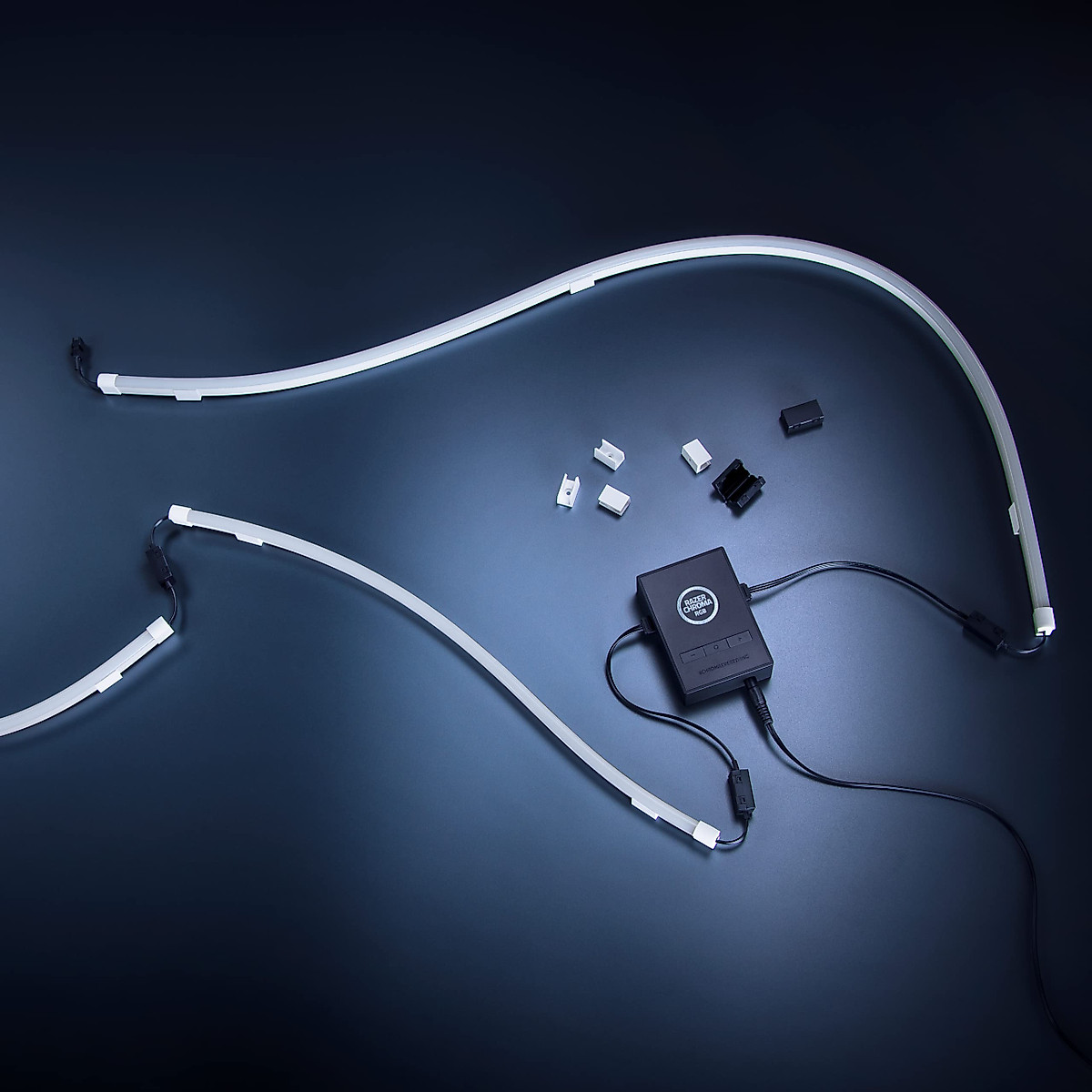 Razer Chroma Light Strip Expansion Kit: Chroma RGB - Premium Light Diffusing Case - Universal Compatibility with Any ARGB Device