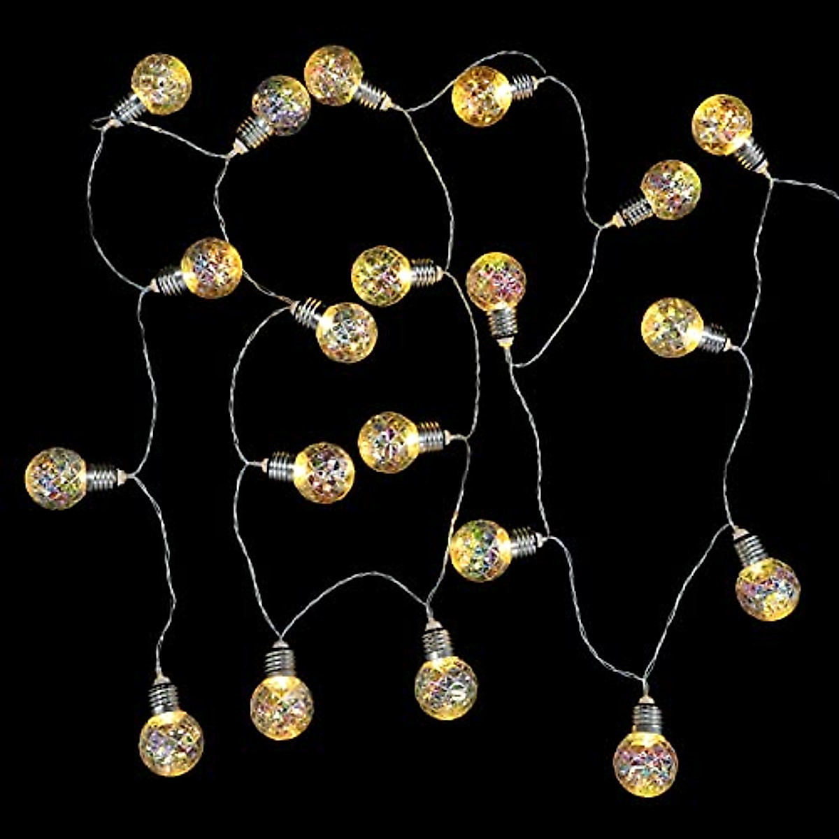 ibasenice 1Set LED Globe String Light Porch Led String Lights LED Outdoor Light String for Holiday Party Home Patio Garden Backyard Decoration