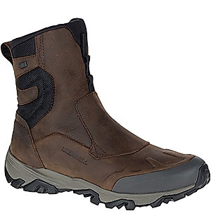 Merrell Men's COLDPACK ICE+ 8" Zip Polar Waterproof Snow Boot, Copper Mountain, 12 M US