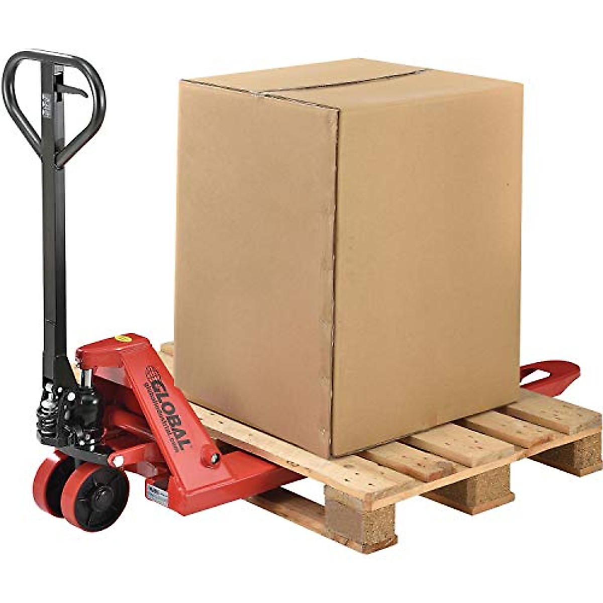 Global Industrial Standard Duty Pallet Jack Truck 5500 Lb. Capacity, 21 x 48 Forks