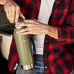 Stanley Classic Hammertone Green Vacuum Bottle 2QT