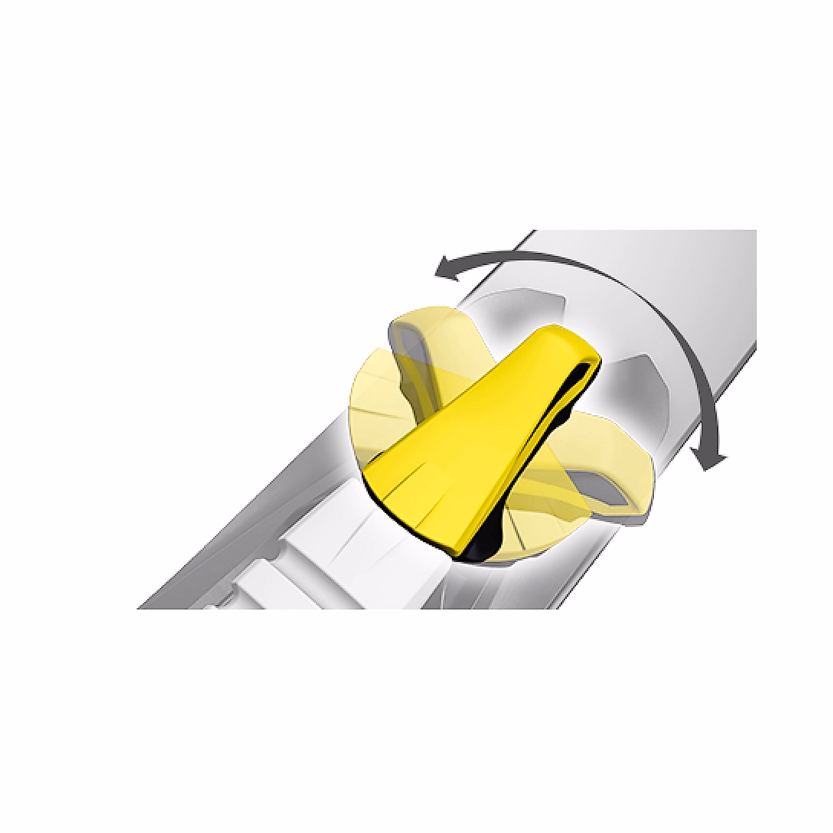 FISCHER Unisex Adults Race Skate Step-in Tool Free IFP High-Performance Nordic Cross Country (XC) Black/Yellow Bindings