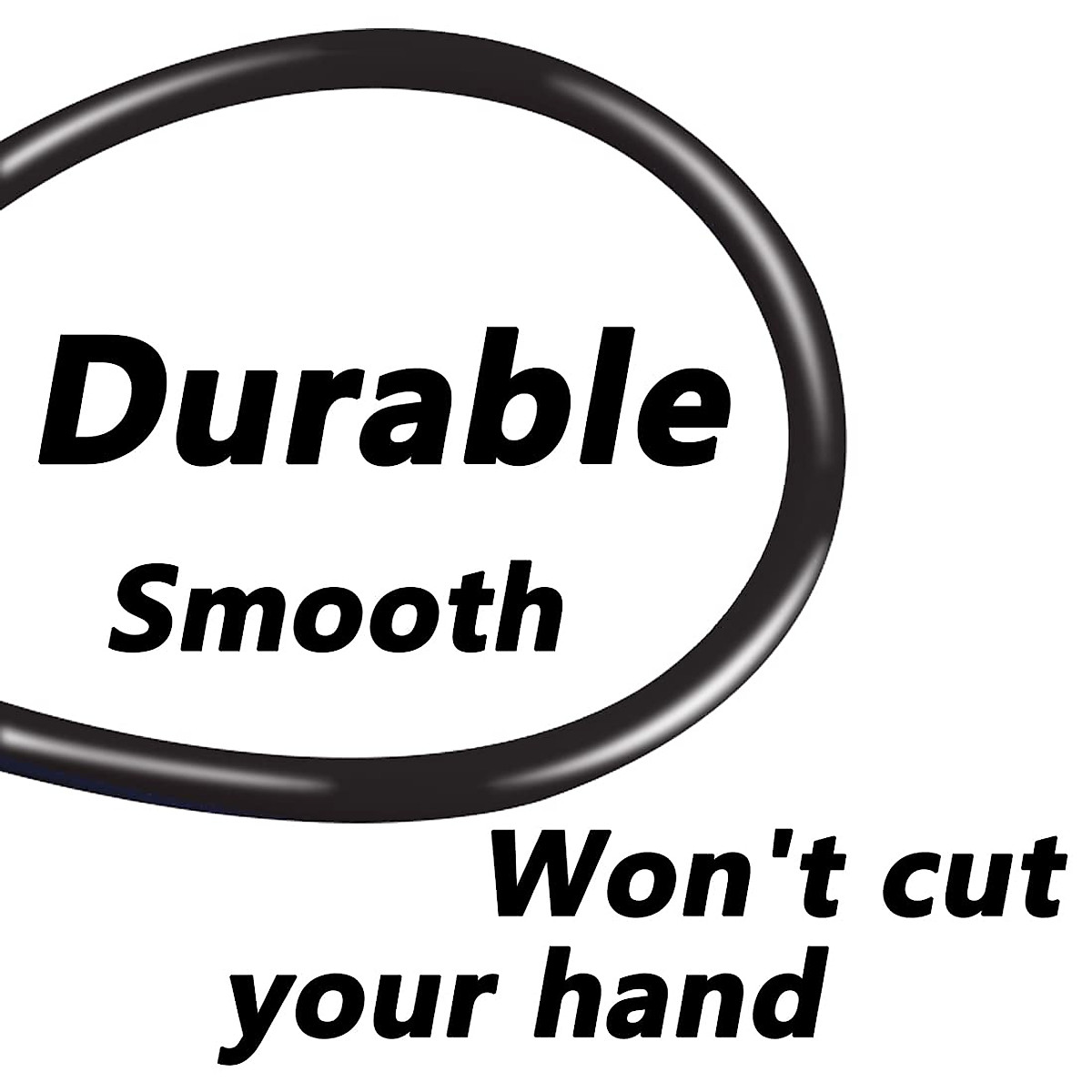 Qolekog Air Line 3/8" Tube OD Pneumatic Nylon Tube SAE J844 Airline For Air Brake Tubing or Fluid Transfer (Black 32.8Ft)