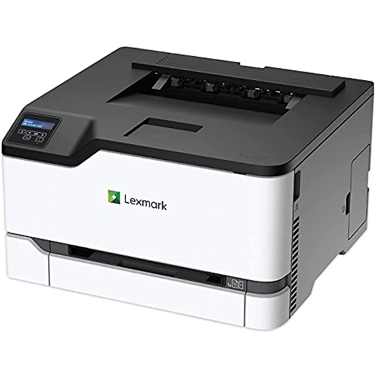 Lexmark CS331dw Laser Printer - Color - 26 ppm Mono / 26 ppm Color - 600 dpi Print - Automatic Duplex Print - Wireless LAN, White/Gray, Medium (40N9020)