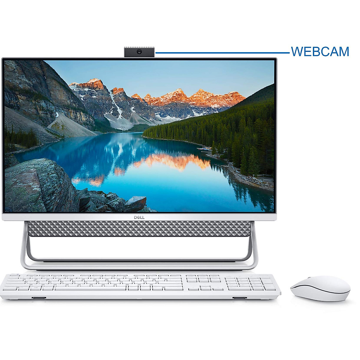 Dell Inspiron 5400 All in One Desktop Computer, 23.8” FHD Touchscreen, Intel 11th Gen i5-1135G7 Upto 4.2GHz, 8GB RAM, 256GB NVMe SSD, Webcam, HDMI, SD-Card, USB Type-C - Windows 10 Pro (Renewed)