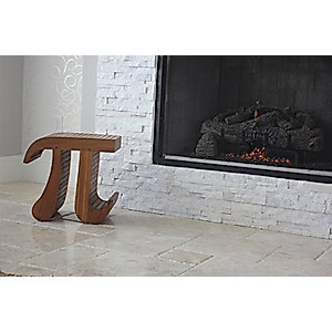 AquaTeak Patented Pi-Shaped Teak Bench