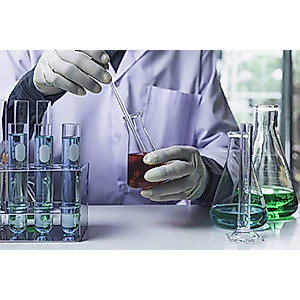 12 Pack Glass Stir Sticks 5mm Lab Stirring Rod 12 inch Length with Both Ends Round for Science, Lab, Kitchen, Science Education