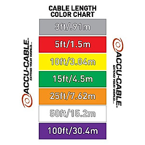 Accu Cable AC3PDMX5 Stage and Studio Power Cable, Short