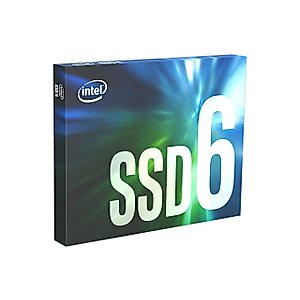 Intel 660p 512GB SSD 3D NAND QLC M.2 2280 PCIe NVMe 3.0 x4 Internal Solid State Drive