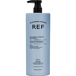 Ref Intense Hydrate Shampoo 1000ml Sulfate-free shampoo with natural extracts specially selected to protect, strengthen and hydrate the hair.