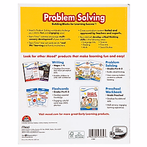 Mead 3rd Grade Problem Solving Workbook, 10 x 8-Inches, 96 Pages (48032)