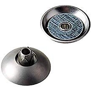 E-MODS Gaming Metal Magnetic Thumbsticks Base, Joysticks, Grip Holder Replacement for One Elite/X-One Controllers/X-One S Controller/ PS4 Controller