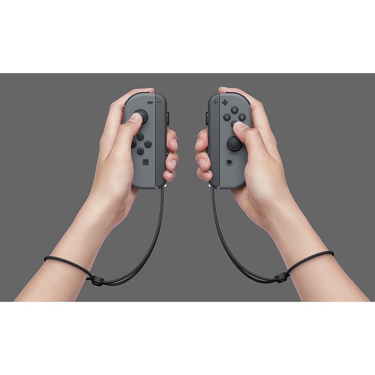 GALLIUMPI Newest Nintendo Switch 32GB Console with Gray Joy-Con, 6.2" Multi-Touch 1280x720 Display, WiFi, Bluetooth, HDMI Deluxe 13-in-1 Bundle