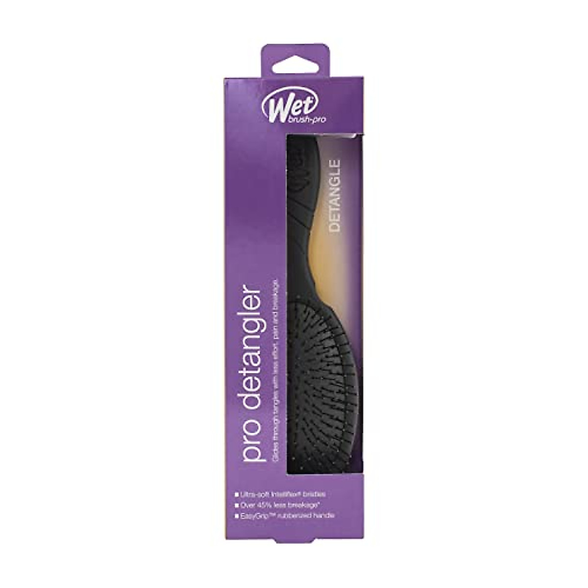 Wet Brush Brush Pro Detangler, Black