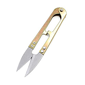 Cotchear Thread Scissors, 4.1 inch High-Carbon Steel Blades for Snip Thread, Yarn, Embroidery Handheld Snippers