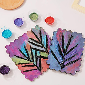 NODDWAY Metallic Color Shift Pigment Powder 18 Colors Pearl Fine Mica Powder, Epoxy Resin Dye for Resin Jewelry Art, Tumbler Making,DIY Slime