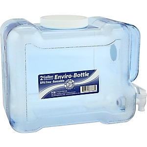 New Wave Enviro BpA Free 2 Gallon Refrigerator Bottle with Spigot