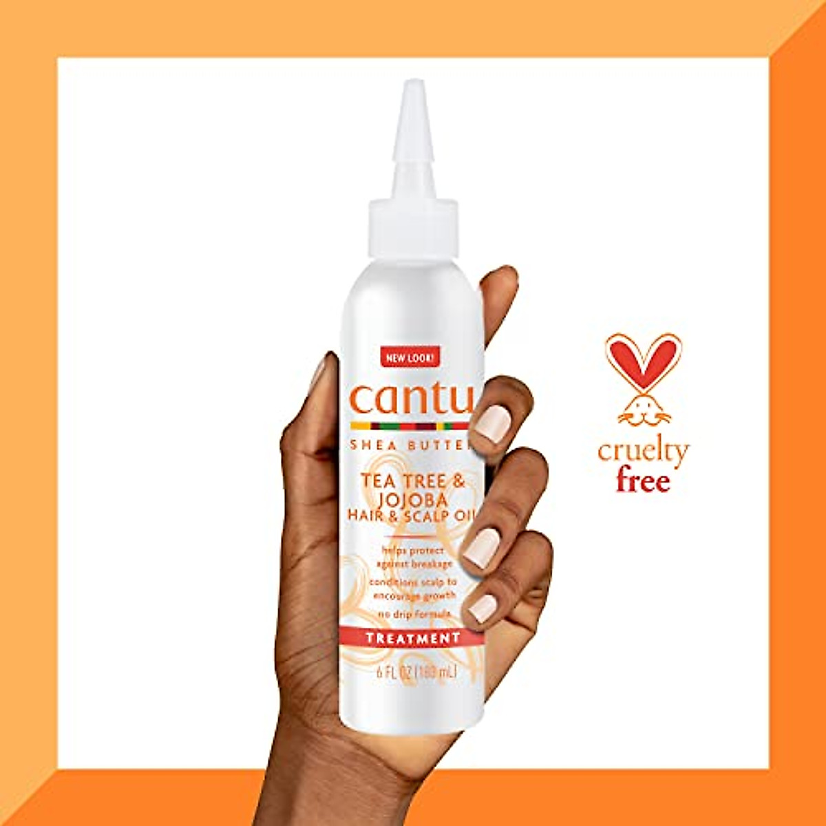 Cantu Shea Butter No Drip Hair & Scalp Oil, 6 Oz