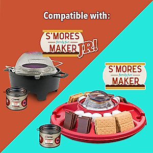 Sterno S'Mores Heat Fuel Cans, 2-Pack, Silver