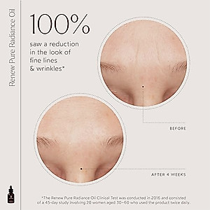 True Botanicals Renew Pure Radiance Oil | All Skin Types | Anti-Aging Face Oil w/Algae Extract | Treats Fine Lines & Wrinkles | Dermatologist Tested, All Natural, Vegan | 1 fl oz | 30 ml