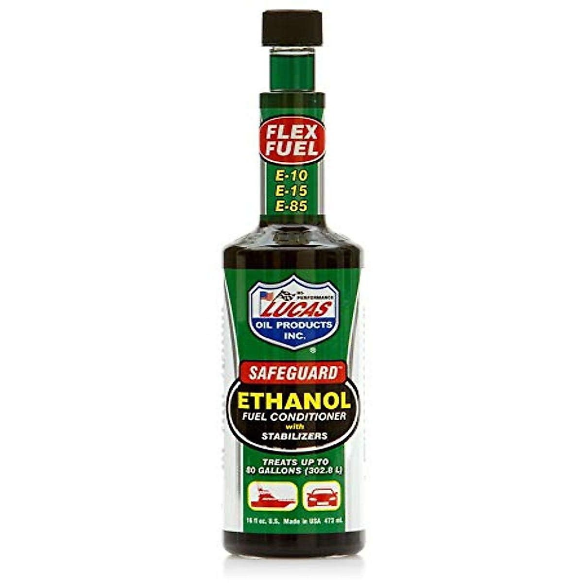 Lucas Oil 10576 Safeguard Ethanol Fuel Conditioner with Stabilizers - 16 Ounce