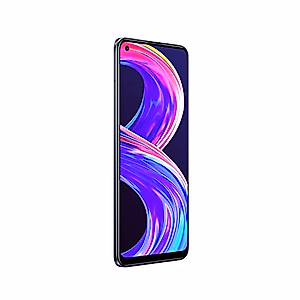 realme 8 Pro Dual-SIM 128GB ROM + 6GB RAM (GSM Only | No CDMA) Factory Unlocked 4G/LTE Smartphone (Punk Black) - International Version