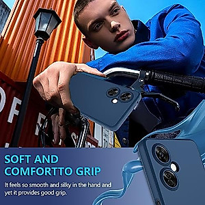 Hensinple for Oneplus Nord N30 5G Case, Shockproof [with Screen Protector] Military Grade Drop 360 Silicone Full Body Protection Cover Phone Case for OnePlus Nord N30 5G/Oneplus CE 3 Lite 5G(Blue)