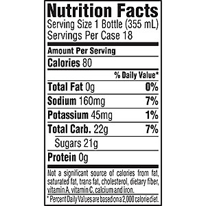 Gatorade Multipack 12 Fl Oz, (pack of 18 - 6 Lemon Lime, 6 Fruit Punch, 6 Orange)