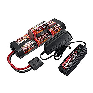 Traxxas Battery/Charger Completer Hump Pack with 2-amp fast charger and 8.4V NiMH battery